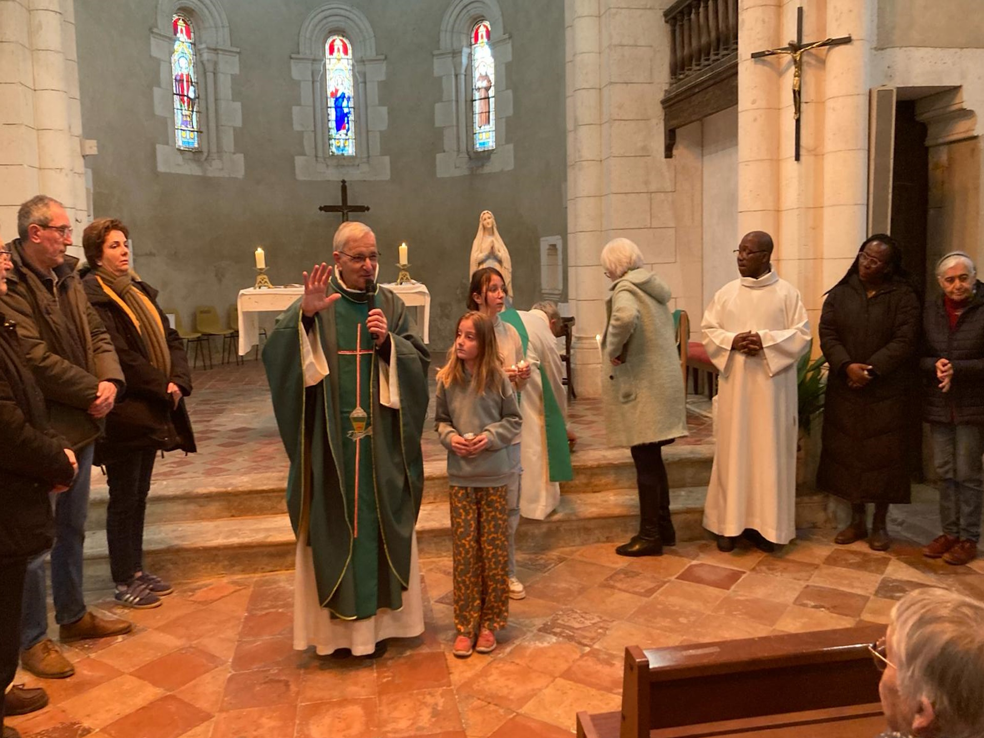 Messe du 11 février à Chalais - Doyenné Sud Charente