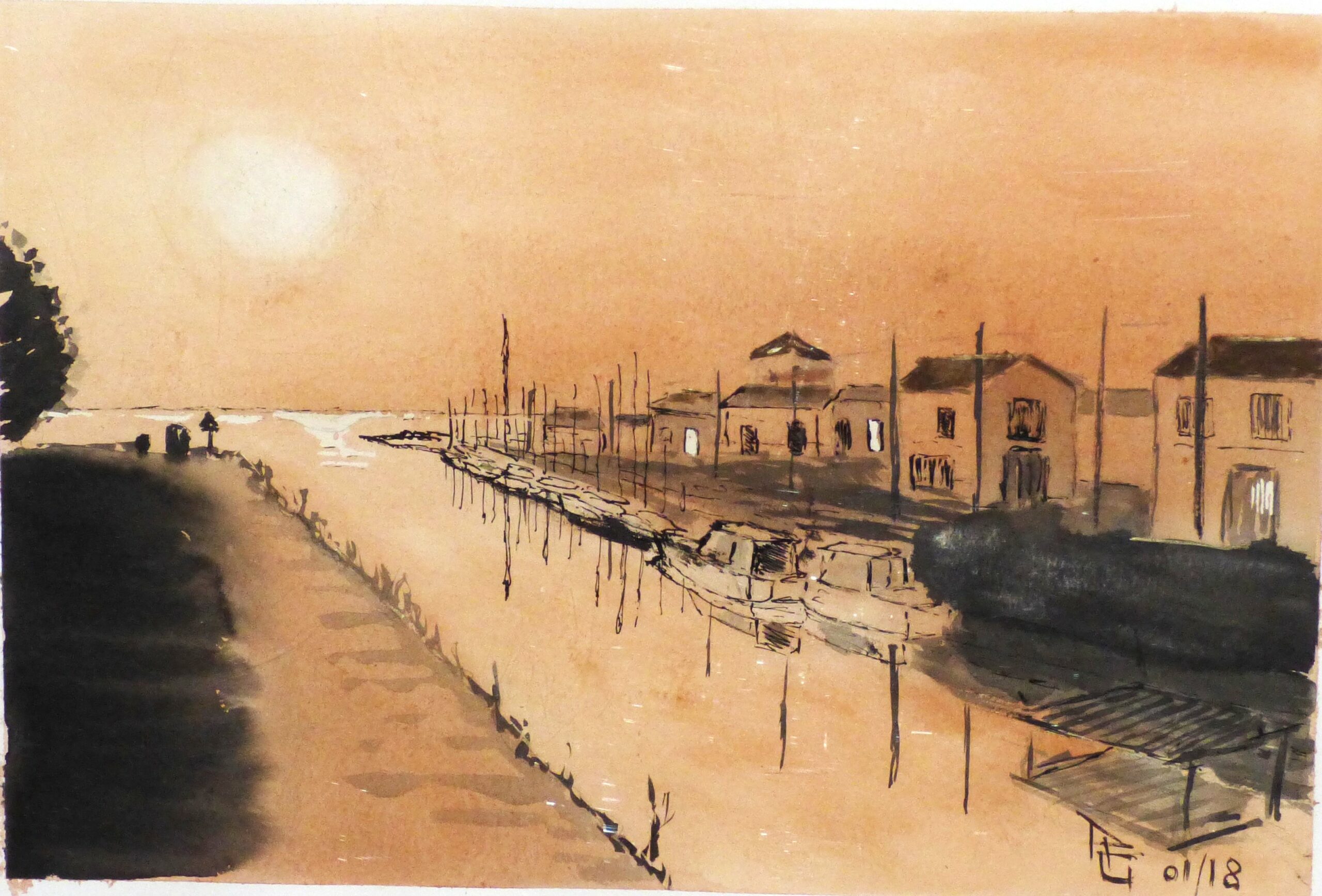 Exposition de Raymond Germain - Doyenné Sud Charente