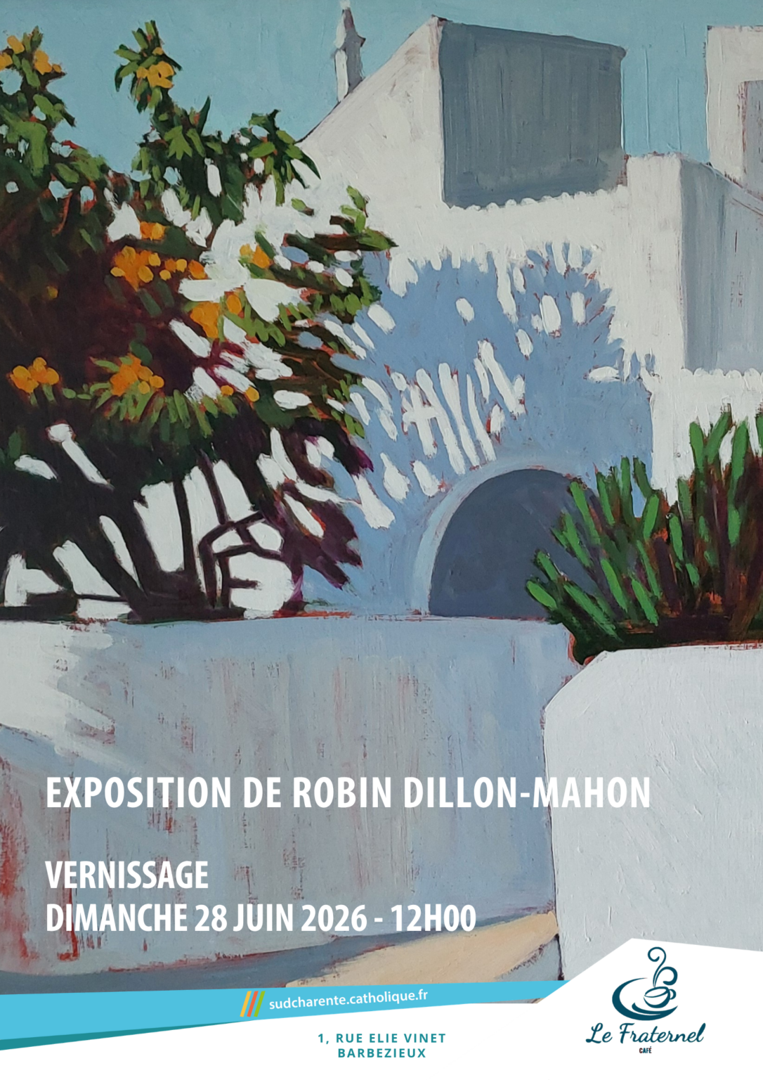Vernissage d'Exposition de Robin Dillon-Mahon - Doyenné Sud Charente