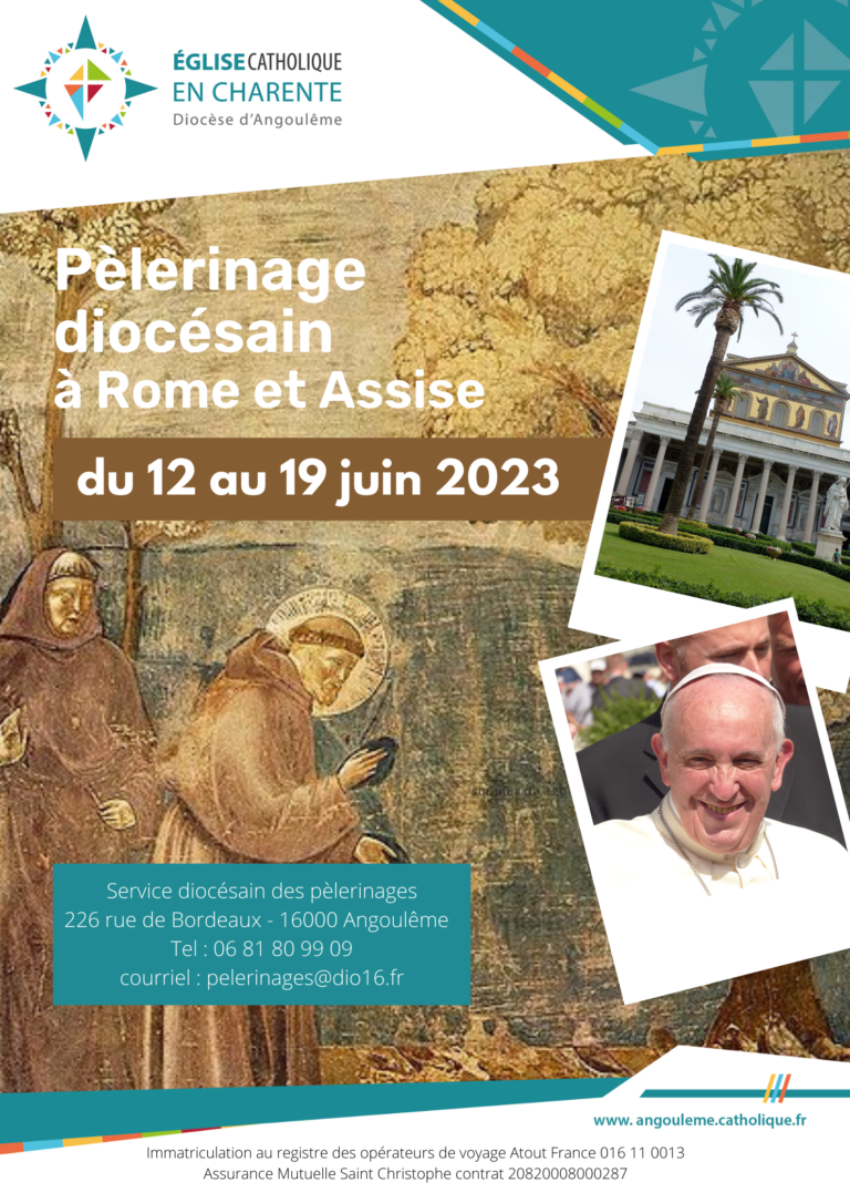 Pèlerinage à Rome et Assise - Diocèse d'Angoulême